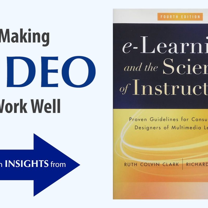 The Science of Instruction: Making Video Work Well – ITS Blog ...