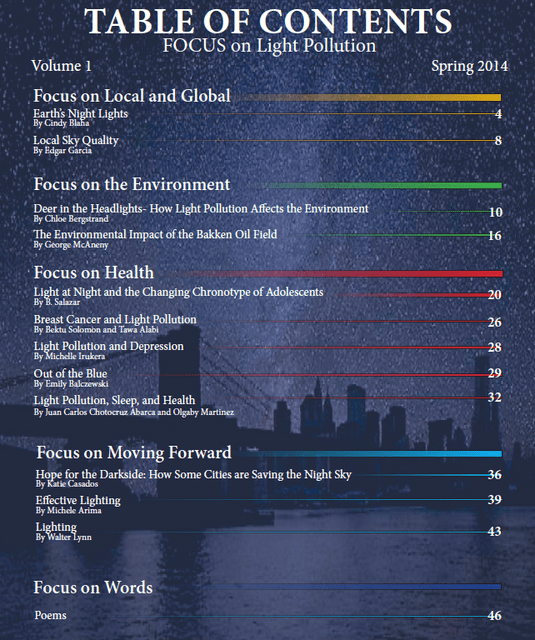 Volume 1: FOCUS on Light Pollution – FOCUS – Carleton College