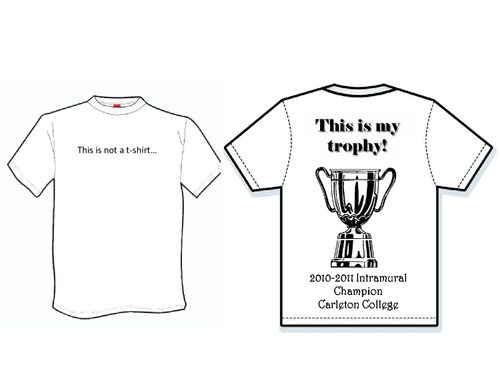 This Year’s IM Champs T-Shirt Design – Intramural Sports – Carleton College