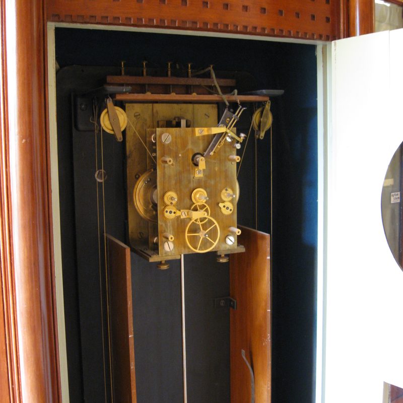 E. Howard Clock Serial Number 195 – Instrument Shop – Carleton College