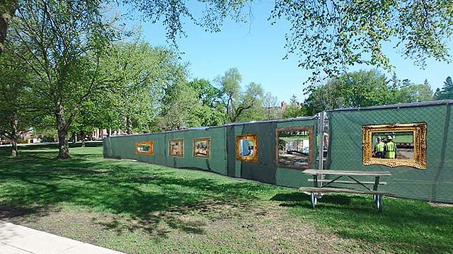 ArtZany: David Lefkowitz, Landscape and Labor art installation at ...