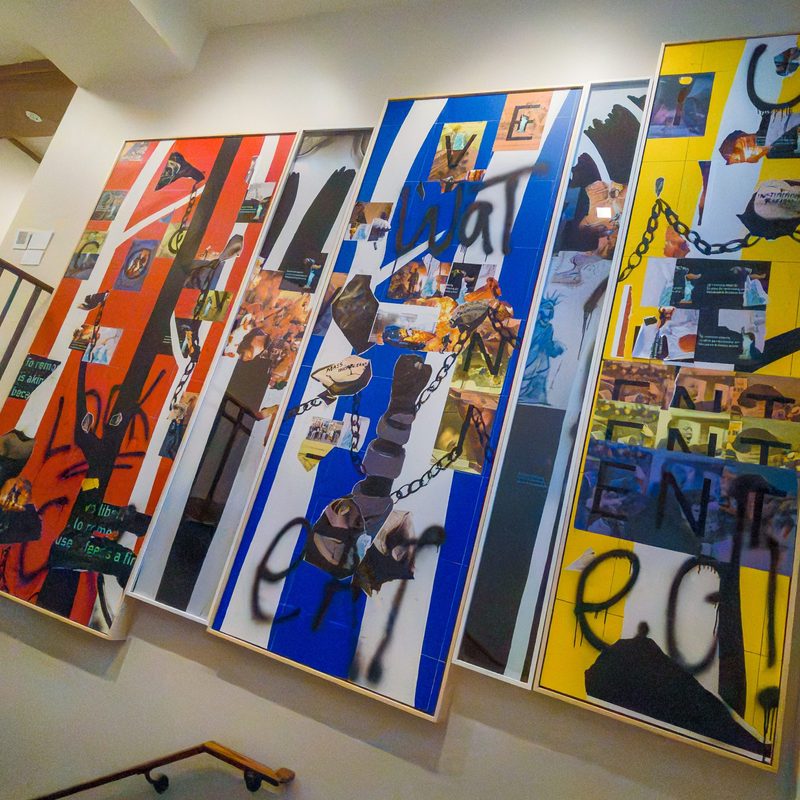 Carls create visual representations of political thought and action ...