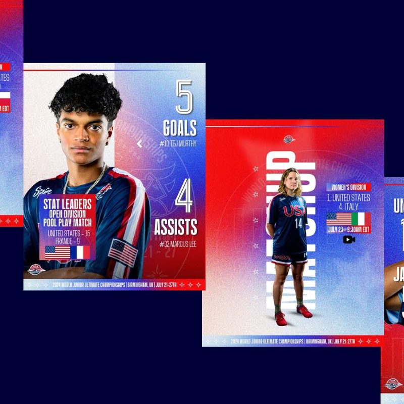 Carls help represent Team USA at U20 World Junior Ultimate ...