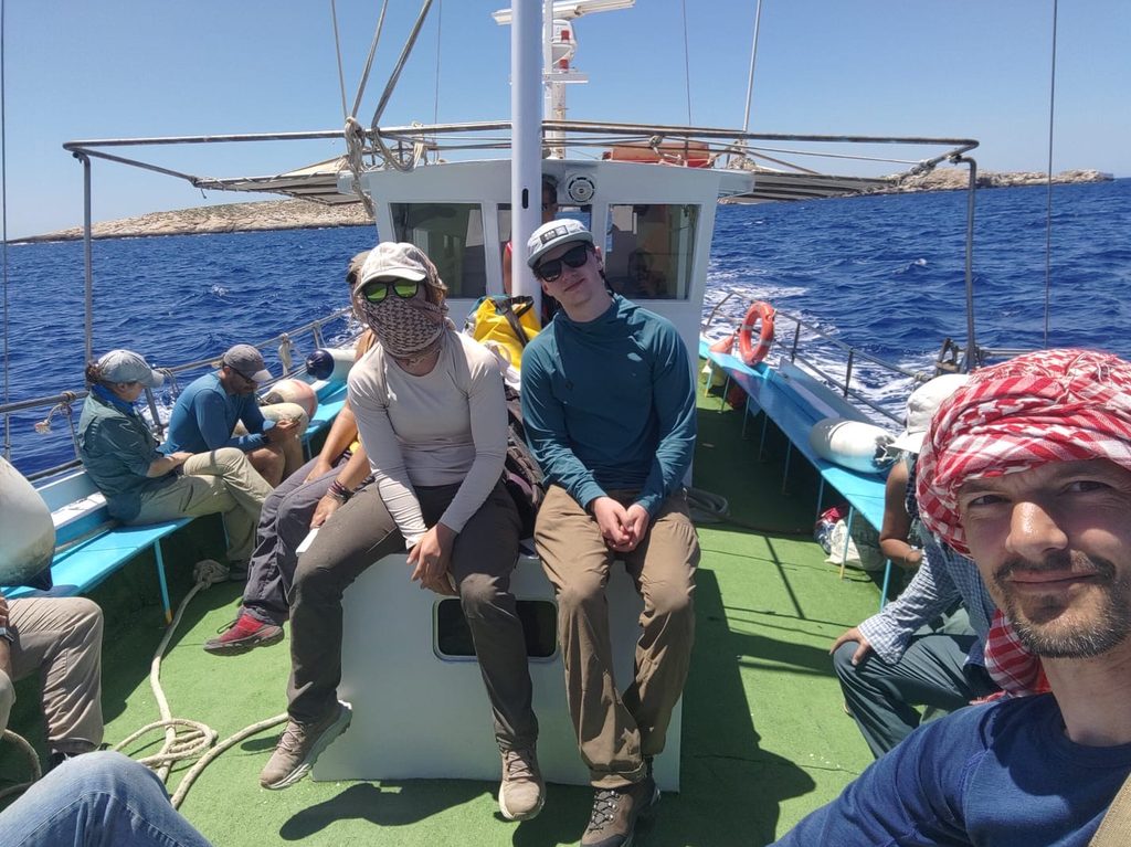 Carls in the Cyclades: Jesse Cogan ’27 and Bianca Lott ’26 join Alex ...