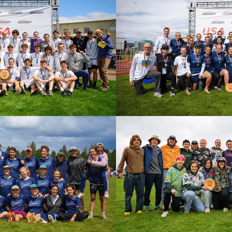 CUT wins Ultimate College Championships, Syzygy takes silver, CHOP ties ...