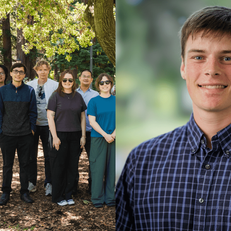 Kolenkow-Reitz Fellowship recipients Owen Zhang ’26 and Fin Fuhrmann ...
