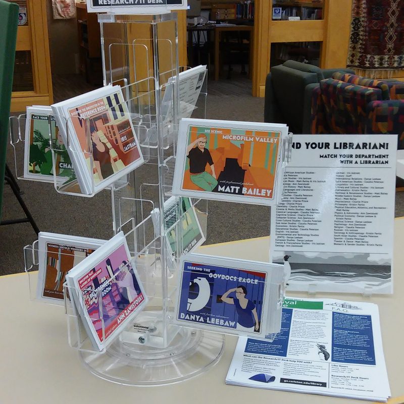 Research/IT Desk & “Ask a Librarian” – Gould Library – Carleton College