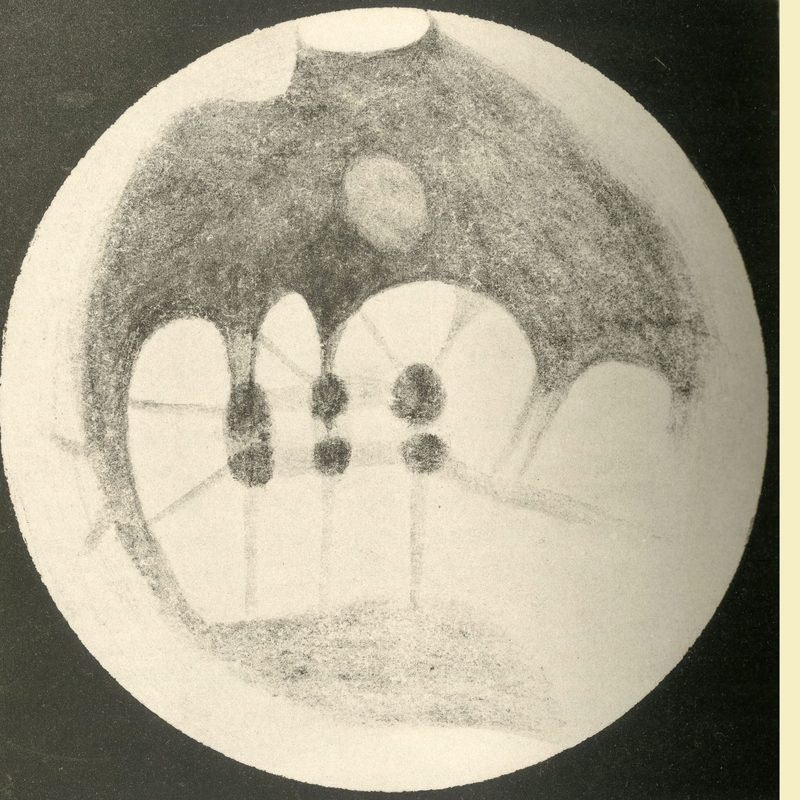 Drawing of Mars by H. C. Wilson at Goodsell Observatory, Northfield ...