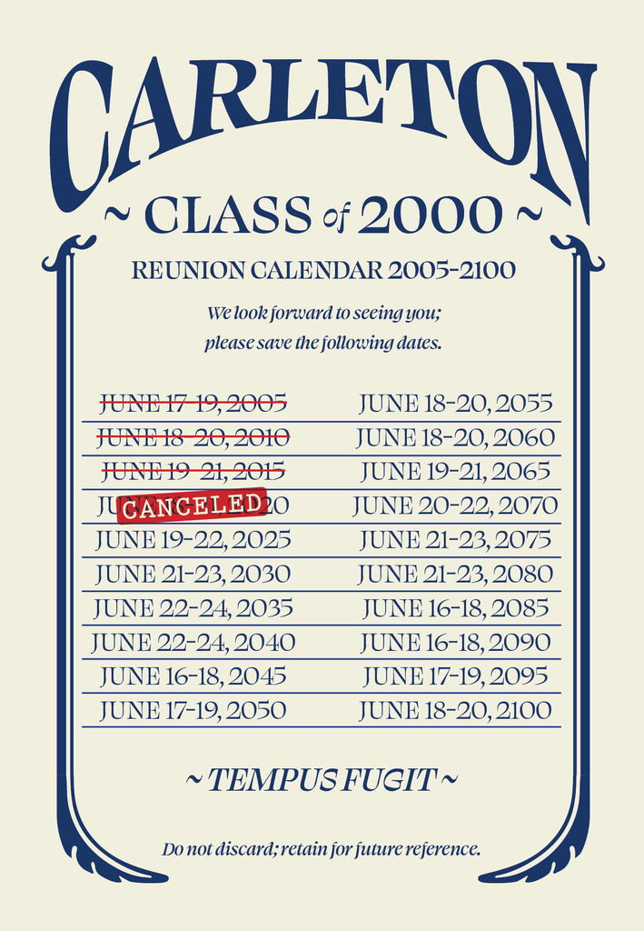 Class of 2000 – Carleton College