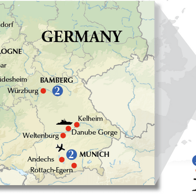 Bavaria & the Rhine Valley: Breweries, Biergartens & Bucolic Towns ...