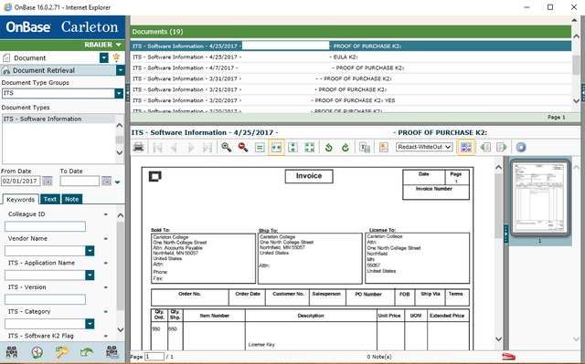 OnBase Access Expanded Across Campus – Information Technology Services ...