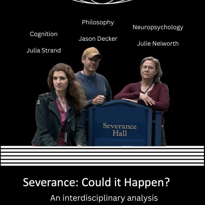 Julia Strand, Julie Neiworth and Jason Decker evaluate Severance the ...