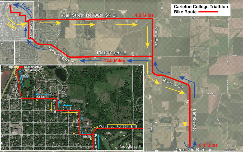 Race Maps – Physical Education, Athletics, and Recreation – Carleton ...