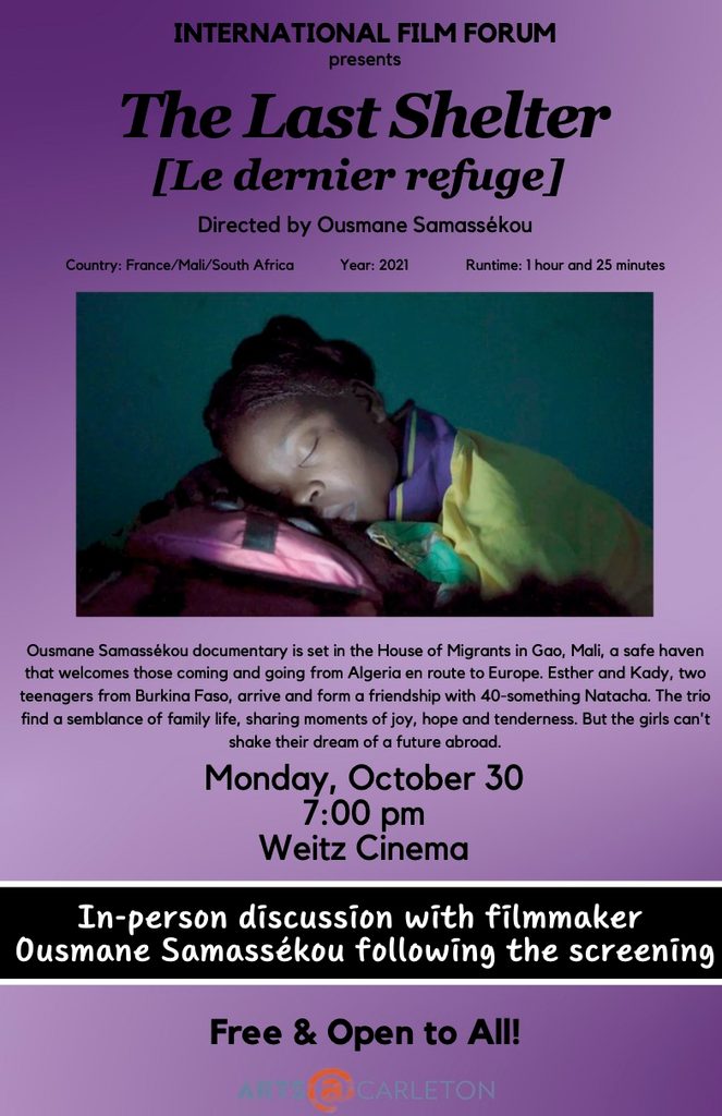 The Last Shelter – International Film Forum – Carleton College