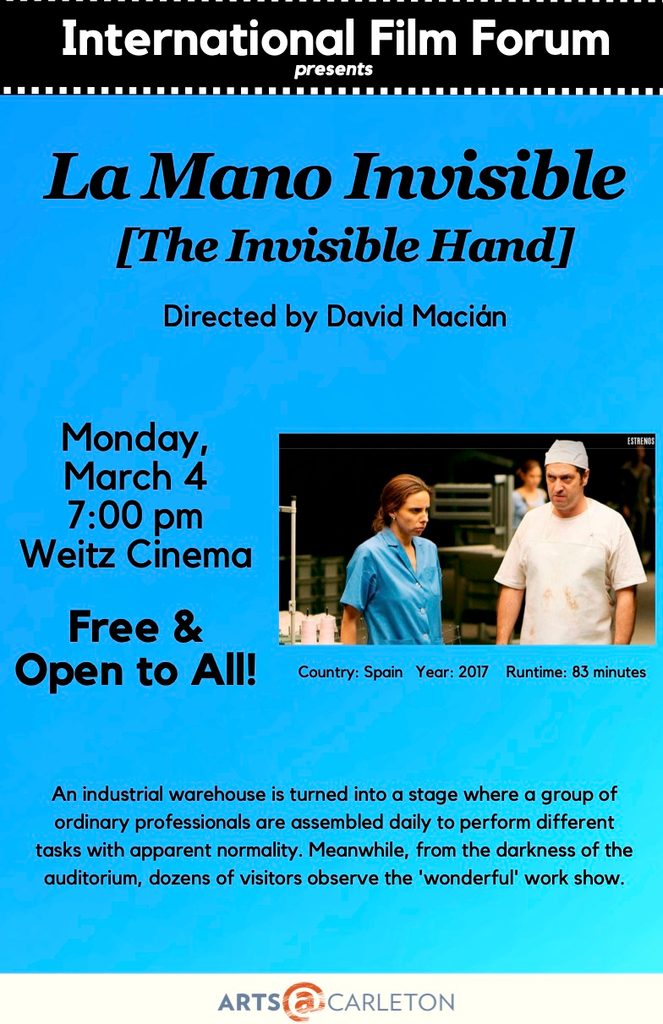 La Mano Invisible – International Film Forum – Carleton College