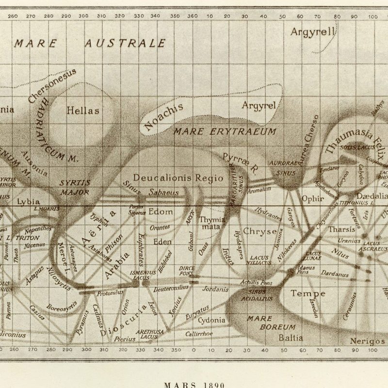 That Marvelous Legend: The Canals of Mars – Robert C. Larson ’56 Art in ...