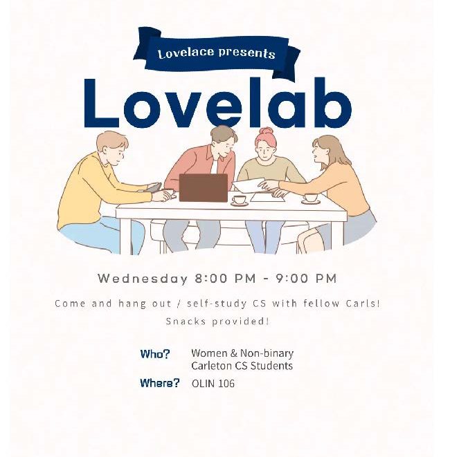 Lovelace Presents – Lovelab – Sentinel Newsletter – Carleton College
