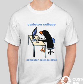 It’s CS Dept. T-Shirt Time! – Sentinel Newsletter – Carleton College