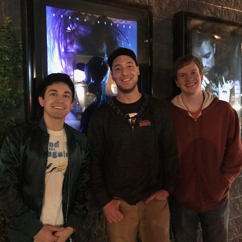 2016 CAMS grads Jonah Castaneda Barry, Aaron Sala, and Sam Frederich ...